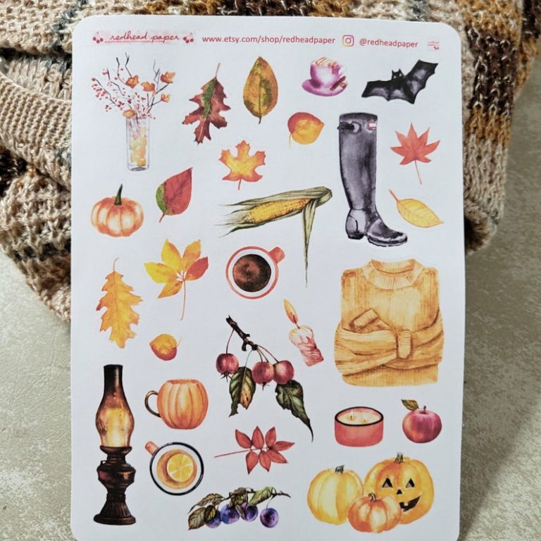 redhead paper ⋆ bullet journaling, planner stickers, printables, and more